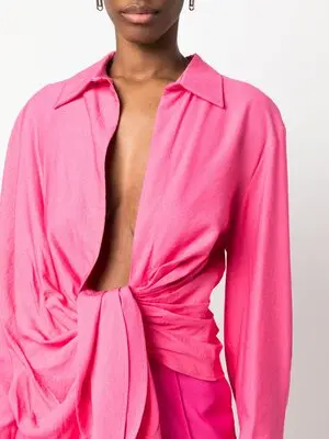 Jacquemus La Chemise Bahia Shirt - Pink