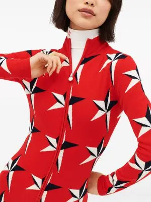 Perfect Moment Intarsia-knit Jumper