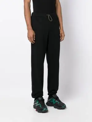 PALMER Logo-embroidered Cotton Track Pants