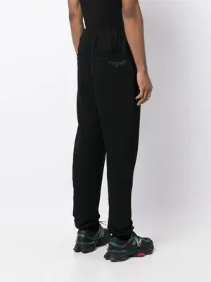 PALMER Logo-embroidered Cotton Track Pants