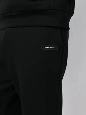 PALMER Logo-embroidered Cotton Track Pants