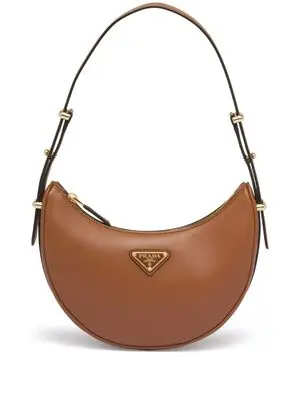 Prada Arqué Leather Shoulder Bag
