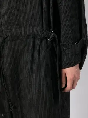 Yohji Yamamoto Hooded Zip-up Jumpsuit