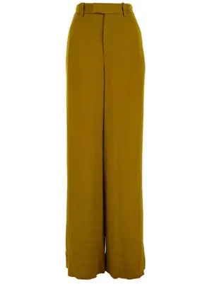 Saint Laurent Textured Pants For Women