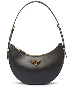 Prada Arqué Leather Shoulder Bag