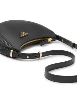 Prada Arqué Leather Shoulder Bag