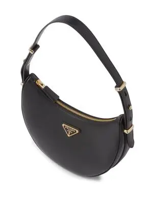 Prada Arqué Leather Shoulder Bag