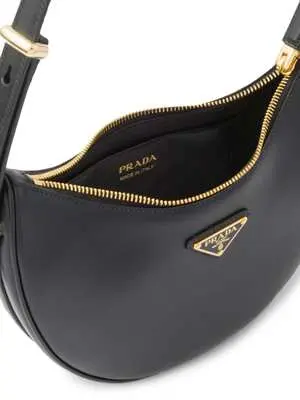 Prada Arqué Leather Shoulder Bag