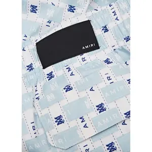 Amiri Logo-print Stretch-shell Swim Shorts, Shorts