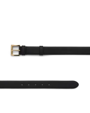 Prada Saffiano Leather Belt - Black