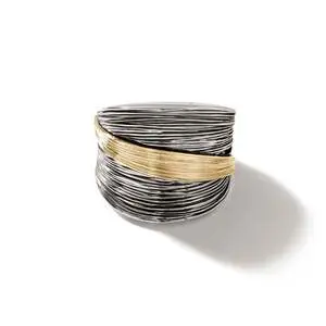 John Hardy Bamboo Saddle Ring - Sterling Silver
