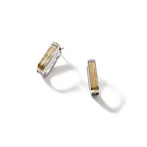 John Hardy Bamboo Hoop Earrings In Gold