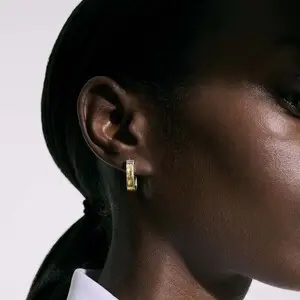 John Hardy Bamboo Hoop Earrings In Gold