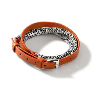 John Hardy Icon Wrap Bracelet - Orange