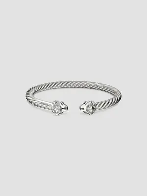 David Yurman Renaissance Classic Cable Bracelet In 5mm - Sterling Silver