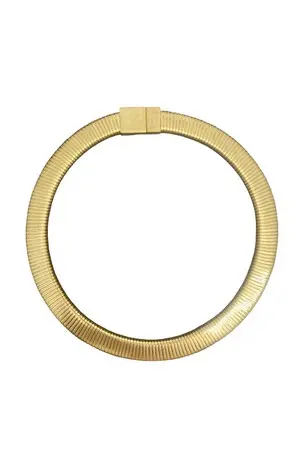 KENNETH JAY LANE Tone Collar Necklace - Gold
