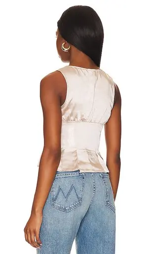 MORE TO COME Mina Bustier Top
