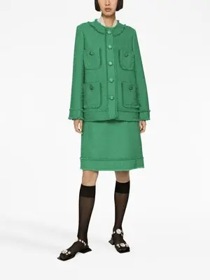 Dolce & Gabbana Bouclé Tweed Jacket