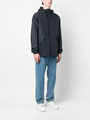 Rains Drawstring-hood Parka Jacket