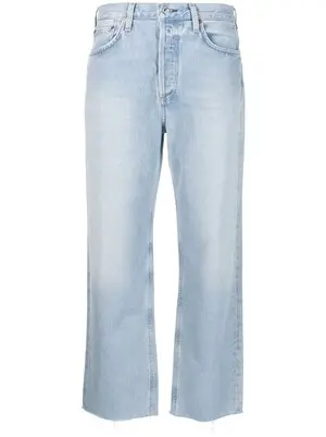 Citizens Of Humanity Raw-cut Hem Straight-leg Jeans