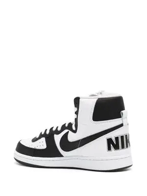 Comme Des Garçons X Nike Terminator High-top Sneakers - White