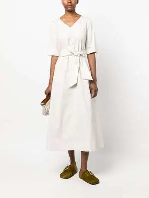Lorena Antoniazzi Belted Midi Dress