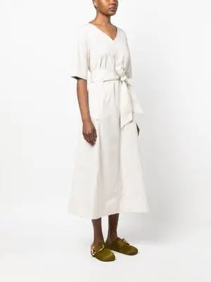 Lorena Antoniazzi Belted Midi Dress