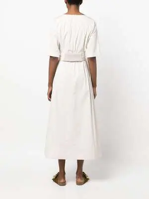 Lorena Antoniazzi Belted Midi Dress