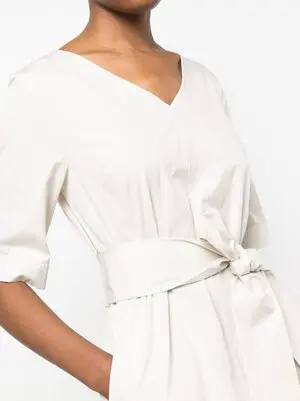 Lorena Antoniazzi Belted Midi Dress