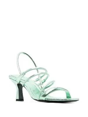 Sandro Strappy Square-toe Stiletto Sandals