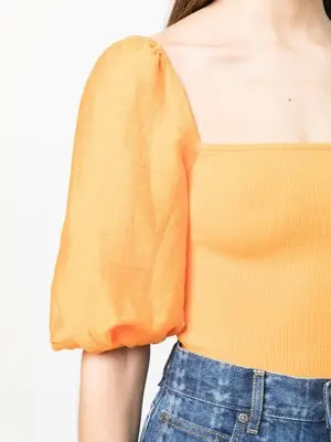 Sandro Square-neck Top