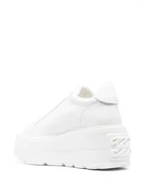 Casadei Nexus 75mm Platform Sneakers - White