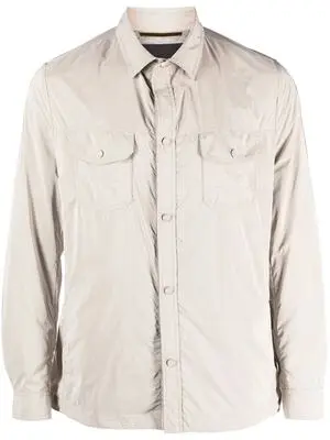 MOORER Press-stud Fastening Jacket - Neutrals
