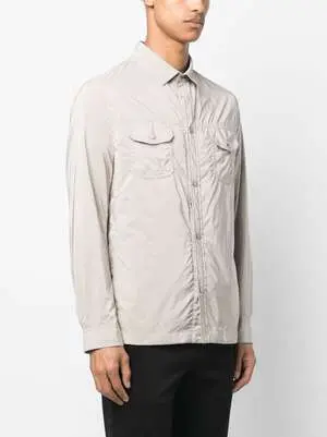 MOORER Press-stud Fastening Jacket - Neutrals
