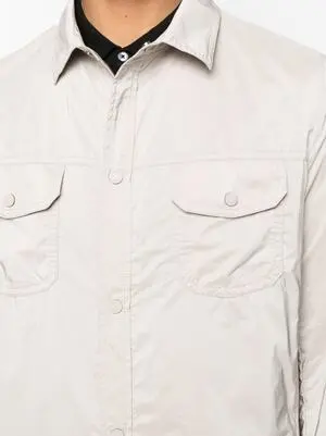 MOORER Press-stud Fastening Jacket - Neutrals