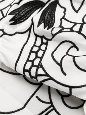Red Valentino Graphic-print A-line Dress - White