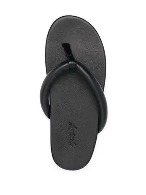 Marsèll Leather Flip Flops