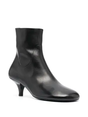 Marsèll 60mm Spilla Leather Ankle Boots