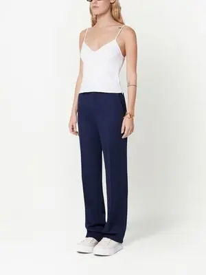 Ami V-neck Camisole Top - White