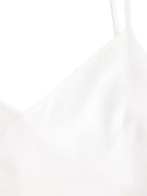 Ami V-neck Camisole Top - White