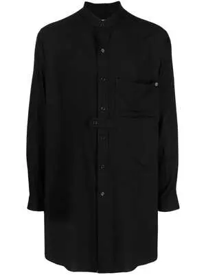Yohji Yamamoto Oversized Long-sleeve Shirt