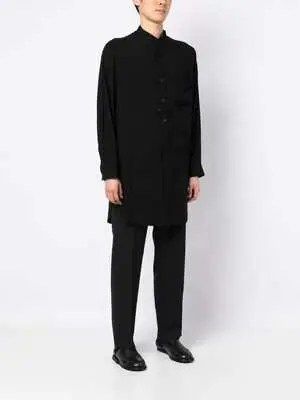 Yohji Yamamoto Oversized Long-sleeve Shirt