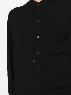 Yohji Yamamoto Oversized Long-sleeve Shirt