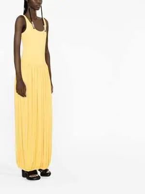 LANVIN U-neck Sleeveless Dress