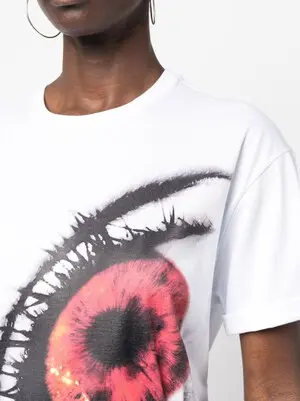 Alexander McQueen Eye-print T-shirt