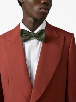 Gucci Gg Silk Bow Tie
