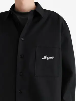 Axel Arigato Flow Logo-print Overshirt