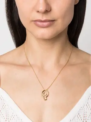 MISSOMA Q-letter Pendant Necklace - Gold