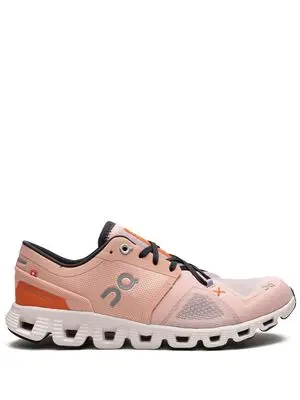 On Cloud X 3 Sneakers - Pink