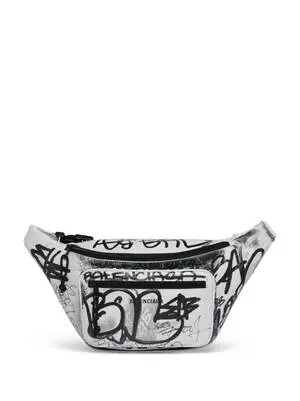 Balenciaga Graffiti-print Belt Bag